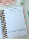 Mini Planner verde flor